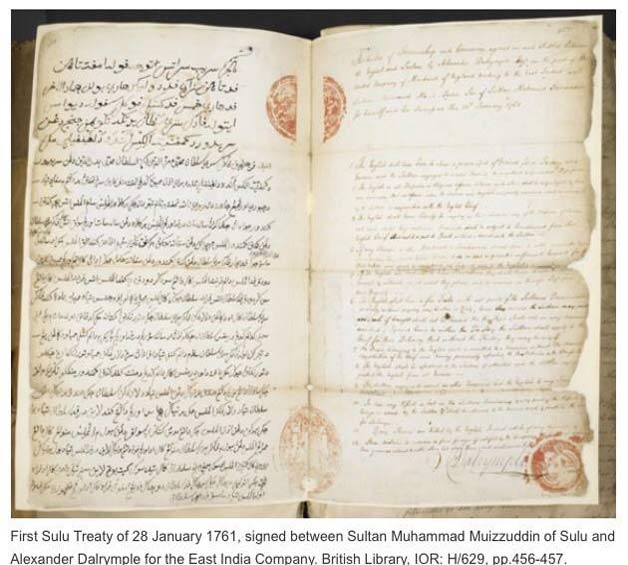 Sulu Documents - ROYAL SULTANATE OF SULU AND NORTH BORNEO